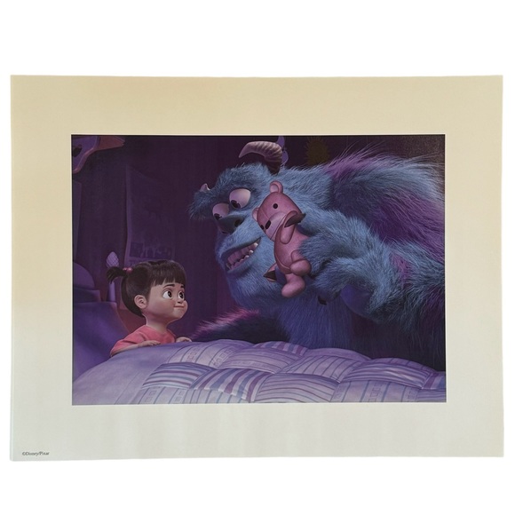 Disney | Art | Disneys Pixar Monsters Inc Exclusive Lithograph ...